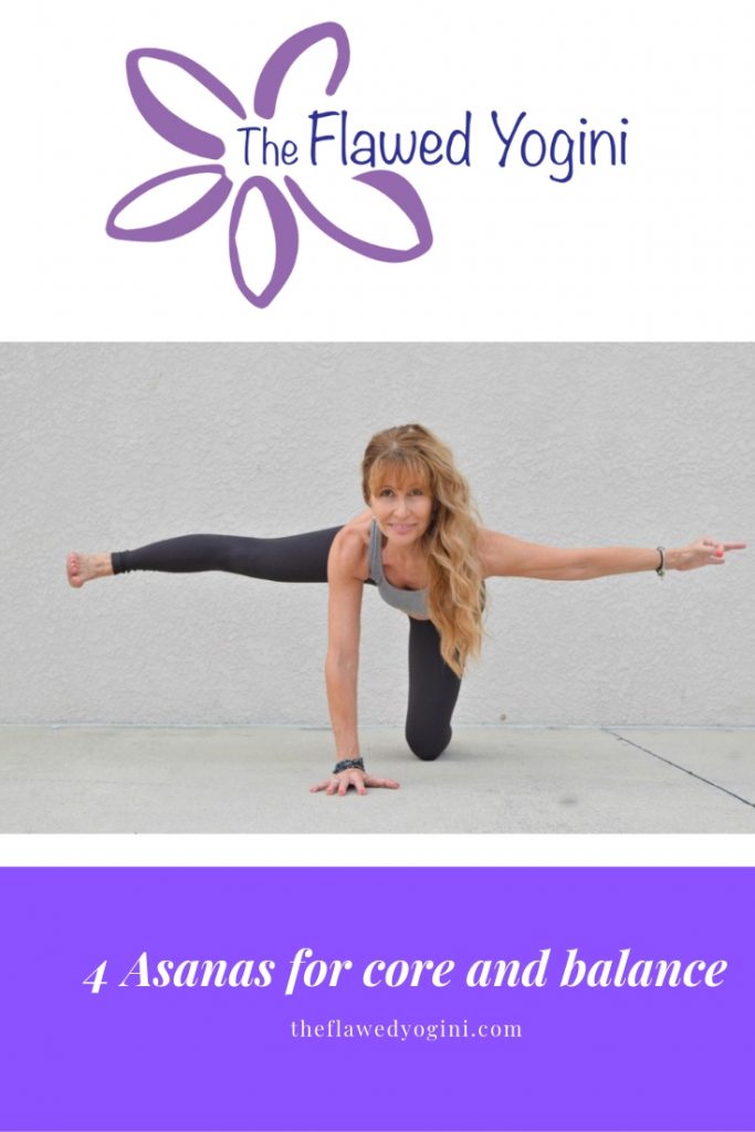 4 Yoga asanas for core strength and balance - The Flawed Yogini